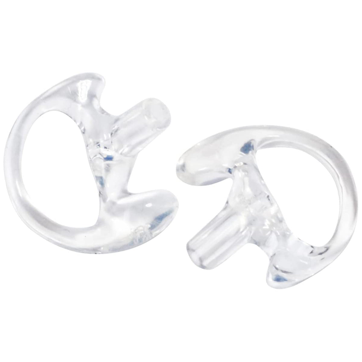 Clear LEFT and RIGHT Medium Replacement Earmold Earbud for Two-Way Rad ...