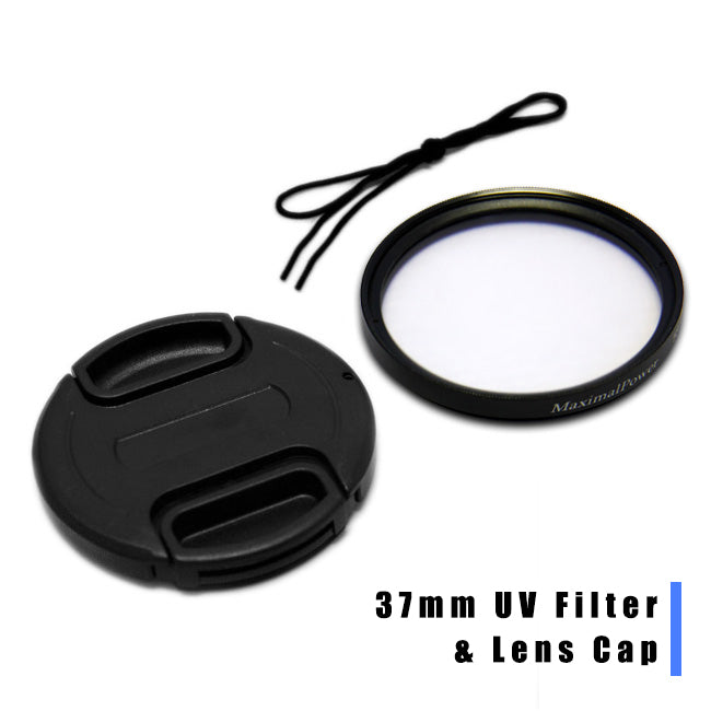 MaximalPower UV Protection Camera Lens Filter - Available sizes - 37mm
